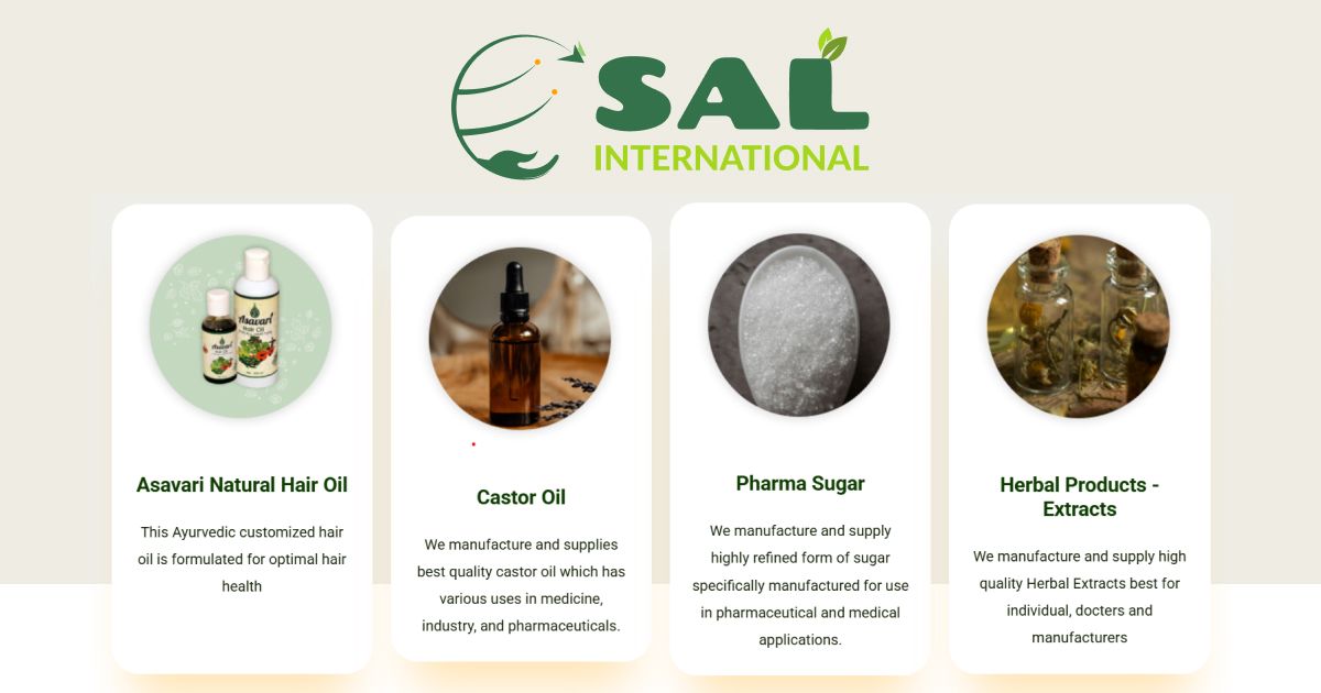 Trusted name in the herbal products manufacturing and exporting